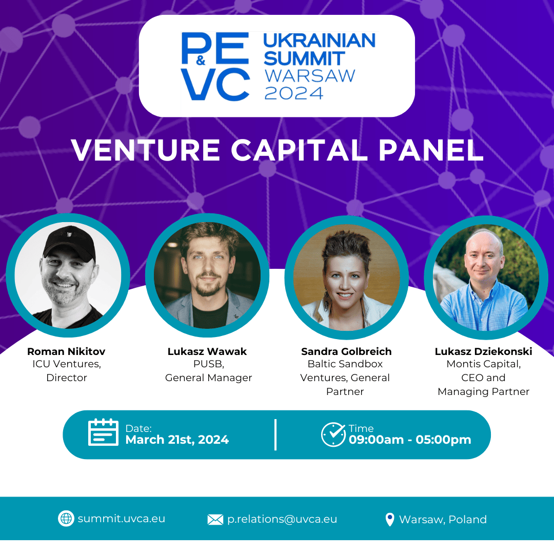 Ukrainian PE & VC Summit 2024: Meet the VC Panel / Ukrainian PE & VC ...